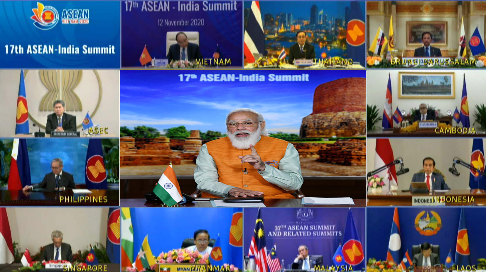 18th India-ASEAN Summit - Best UPSC Coaching Centre in Hyderabad