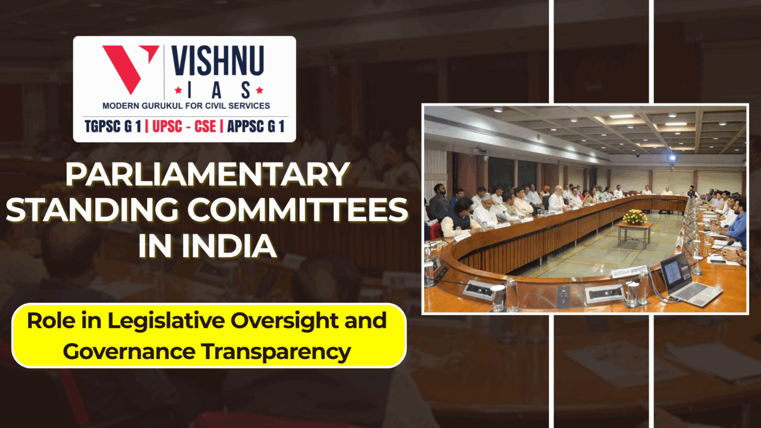 Parliamentary Standing Committees in India - Best UPSC Coaching Centre ...