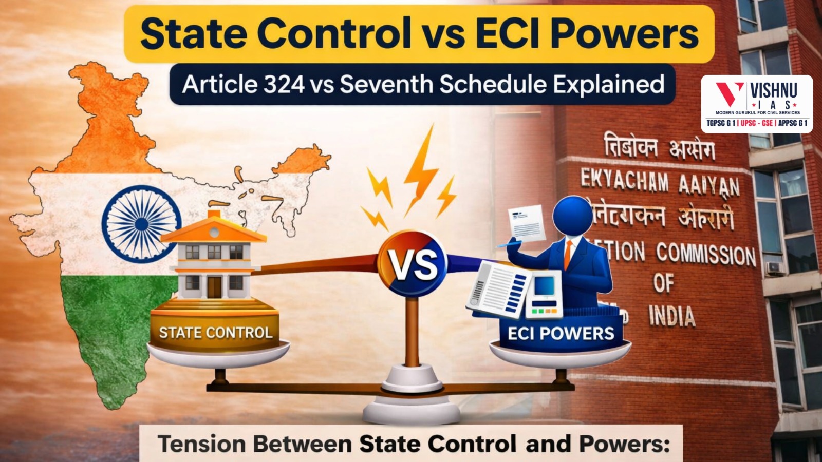 Tension Between State Control and ECI Powers: Article 324 vs Seventh ...